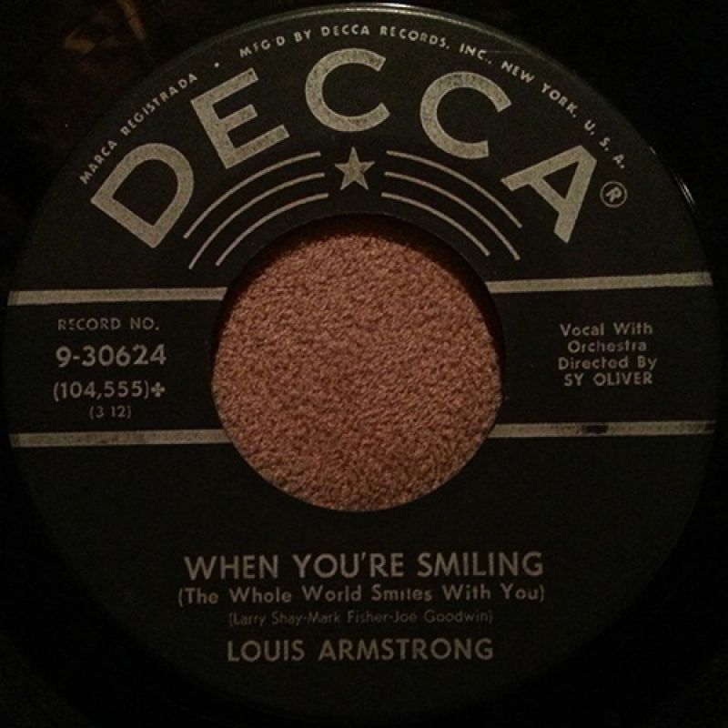 Louis Armstrong - When You're Smiling (The Whole World Smiles With You ...
